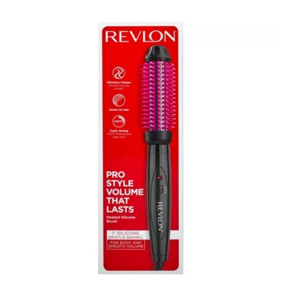 Revlon | Hair | Revlon Pro Collection Heated Silicone Bristle Curl ...